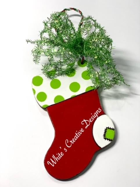 Christmas Stocking DIY Ornament Paint Kit – White's Creative Designs